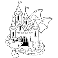 Dragon » Coloring Pages » Surfnetkids