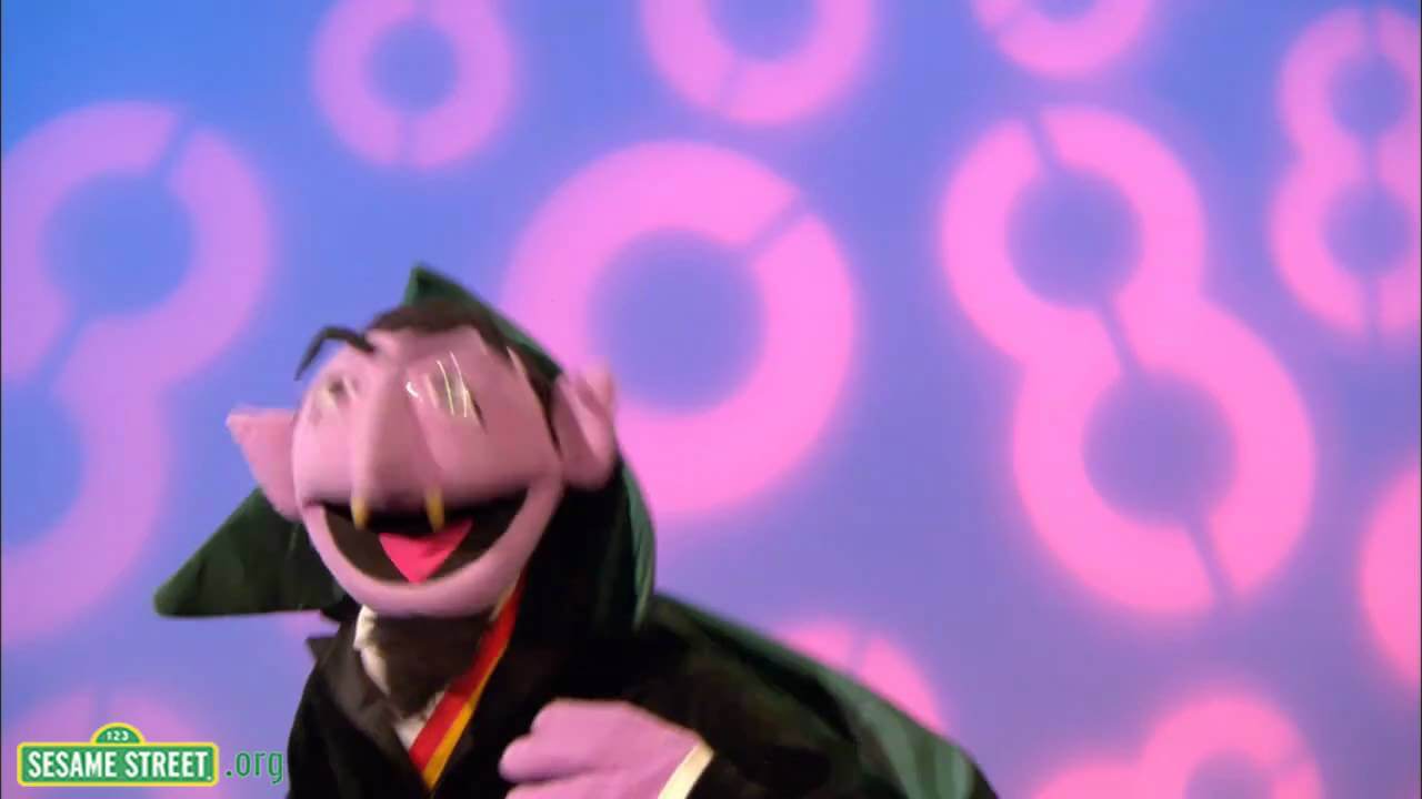 Sesame Street: The Count Sings of 8 » Early Childhood Education ...
