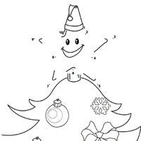 Christmas Star - 1 to 10 » Puzzles » Surfnetkids