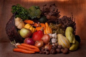 Paper Plate Cornucopia » Thanksgiving » Surfnetkids