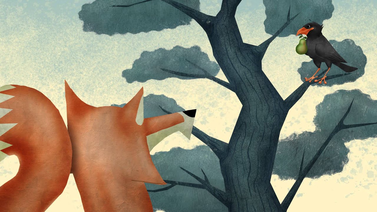 Animated Aesop's Fables: Fox and Crow » Video » Surfnetkids